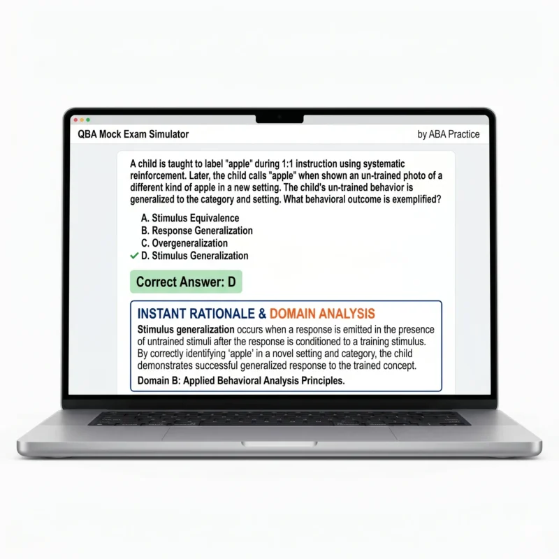 QBA Mock Exam | 400 Questions, Analytics & Deep Feedback
